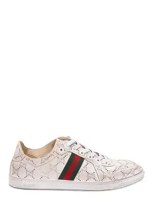 Gucci Leather Lace-up Sneakers - Multicolor