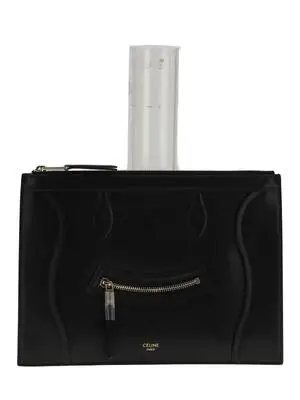 Celine Medium Pouch - Black
