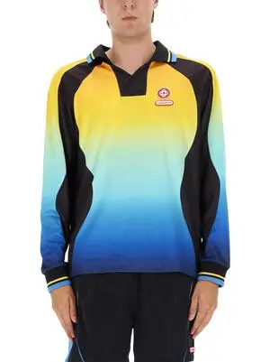 Casablanca Long Sleeve Football T-shirt - Multicolor