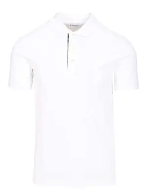 Burberry Cotton Polo - White
