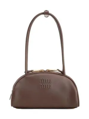 Miu Miu Rounded Beau Leather Mini Bag - Multicolor