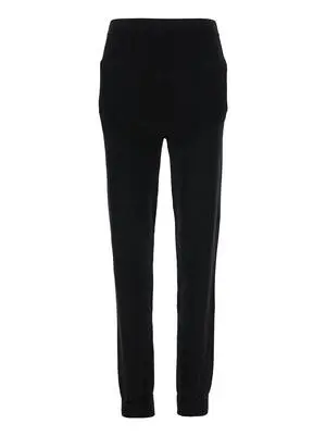 Saint Laurent High-waisted Cashmere Leggings - Multicolor