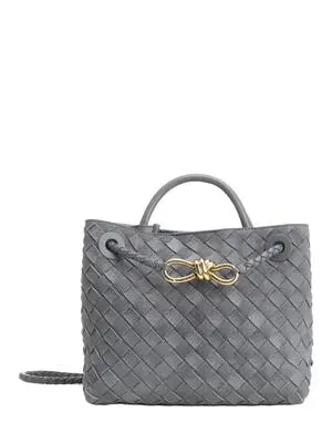 Bottega Veneta Andiamo Small Intreccio Bag - Blue