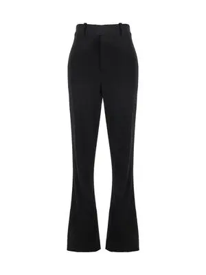 Bottega Veneta Flared Viscose Blend Pants - Multicolor