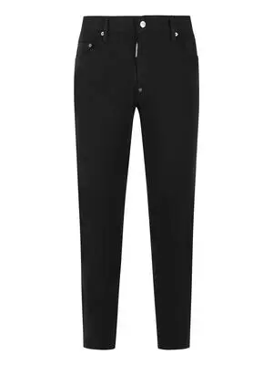 Dsquared2 Skater Cotton Jeans - Black