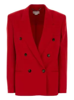 Stella McCartney Wool Blazer - Red