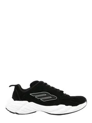 Balenciaga Suede Low-top Sneakers - Black