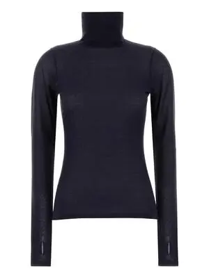 Zimmermann Navy Knit Top - Blue