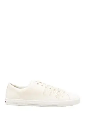 Prada Low-top Lace-up Trainers - Cream