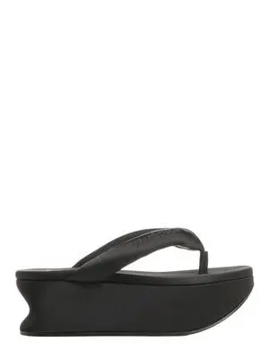 Balenciaga Gaeta Platform Flip-flops - Black