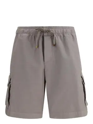 Brunello Cucinelli Cotton Cargo Shorts - Cream