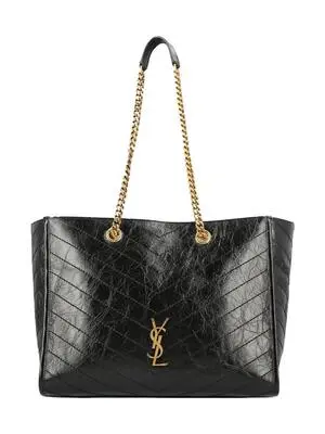 Saint Laurent Rive Gauche Tote Bag - Black