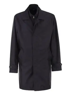 FAY Water-repellent Technical Poplin Morning Coat - Multicolor