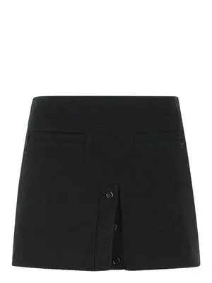 COURREGES COURREGES Cotton Blend Miniskirt