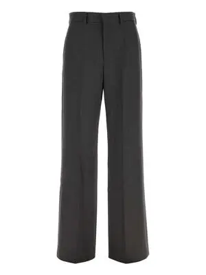 Valentino Garavani Wool Trousers - Gray