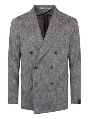 Tagliatore Montecarlo Double-breasted Blazer - Brown
