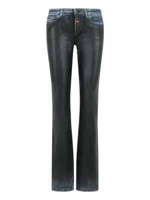 Acne Studios Skinny Cotton Jeans - Black
