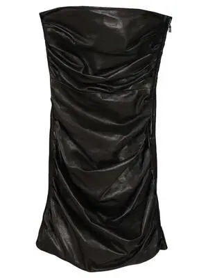 AMIRI AMIRI Leather Mini Dress