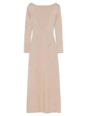 Max Mara Bracco Viscose Knit Dress - Multicolor