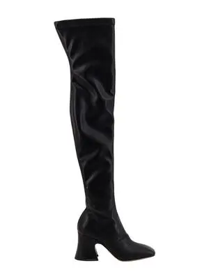 Chloé Janis Over The Knee Leather Boots - Black