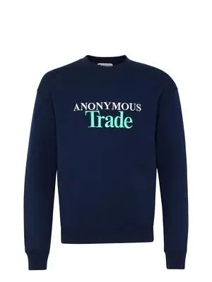 JW Anderson Anonymous Trade Crewneck Sweatshirt - Multicolor