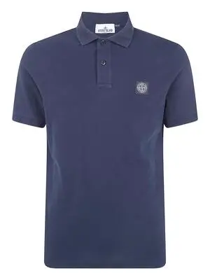 Stone Island Short Sleeves Polo Shirt - Blue