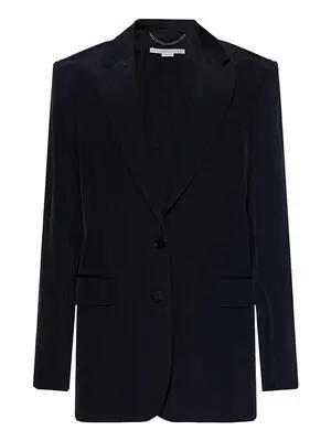 Stella McCartney Single-breasted Blazer Jacket - Black
