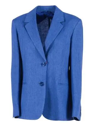 Max Mara MAX MARA STUDIO Tailored Blazer Blue