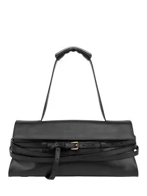 Moschino Tie Me Leather Handbag - Multicolor