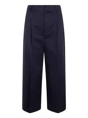 Max Mara Tailored Wide Leg Trousers - Black