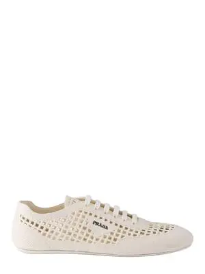 Prada Collapsible Knit Sneakers - Multicolor