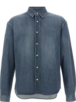 Saint Laurent Cassandre' Shirt - Blue