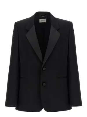 Saint Laurent Smoking' Blazer - Black