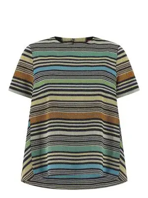 Missoni Lamé Striped T-shirt - Multicolor
