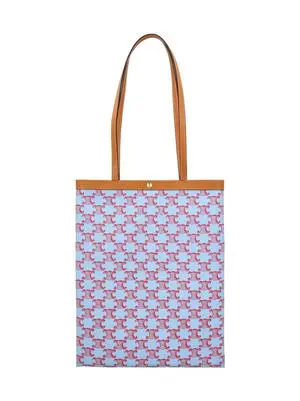 Celine Triomphe Canvas Medium Tote - Multicolor