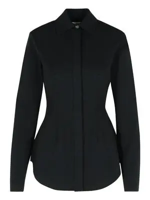 SPORTMAX SPORTMAX Baffo Viscose Knit Shirt
