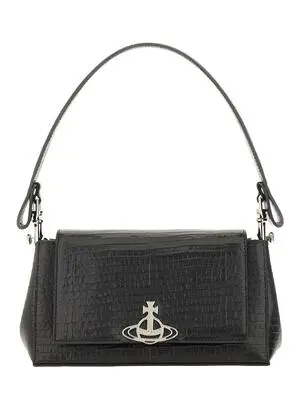VIVIENNE WESTWOOD Hazel Medium Bag - Black