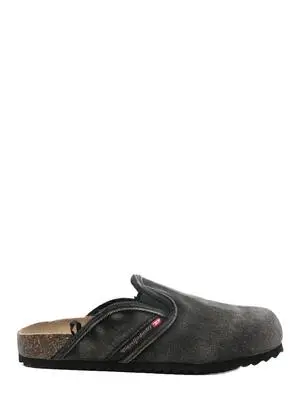 DIESEL® D-woodstock Slip-on Slippers - Gray
