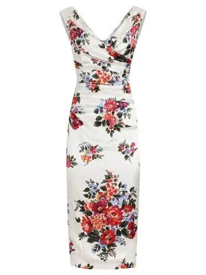 Dolce & Gabbana Printed Viscose Dress - Multicolor