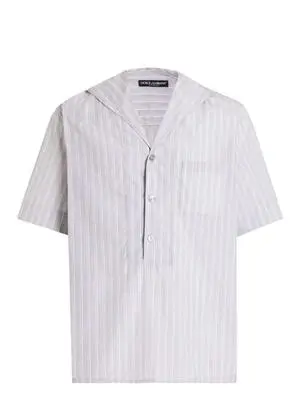 Dolce & Gabbana Three-button Short Sleeved Shirt - Multicolor