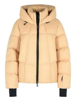 Moncler Moncler Grenoble Beige Polyamide Ski Jacket Cream