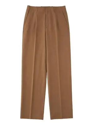 Our Legacy Wide Leg Tailored Trousers - Brown