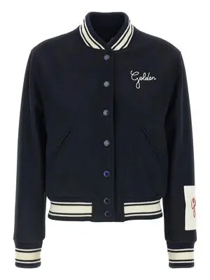 GOLDEN GOOSE Golden Goose Dirce Virgin Wool Blend Bomber Jacket