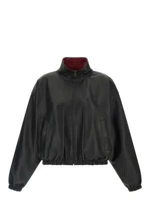 Balenciaga Reversible Leather Jacket - Black