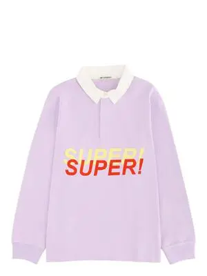 JW Anderson Super Super Polo Shirt - Purple