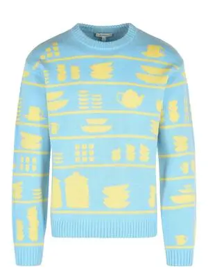 JW Anderson Crew Neck Sweater - Blue