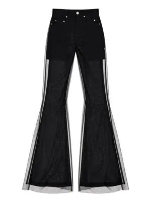 Rick Owens Bolan Bootcut Pants - Black