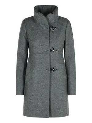 FAY Wool Blend Coat - Gray