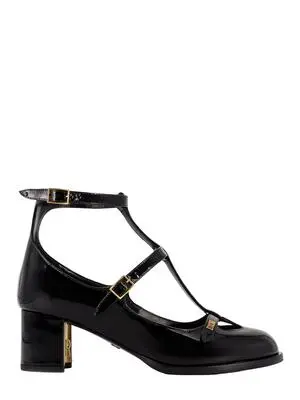 Dior Patent Leather Mary Jane Pumps - Multicolor