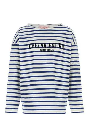 Valentino Garavani Embroidered Cotton T-shirt - Multicolor